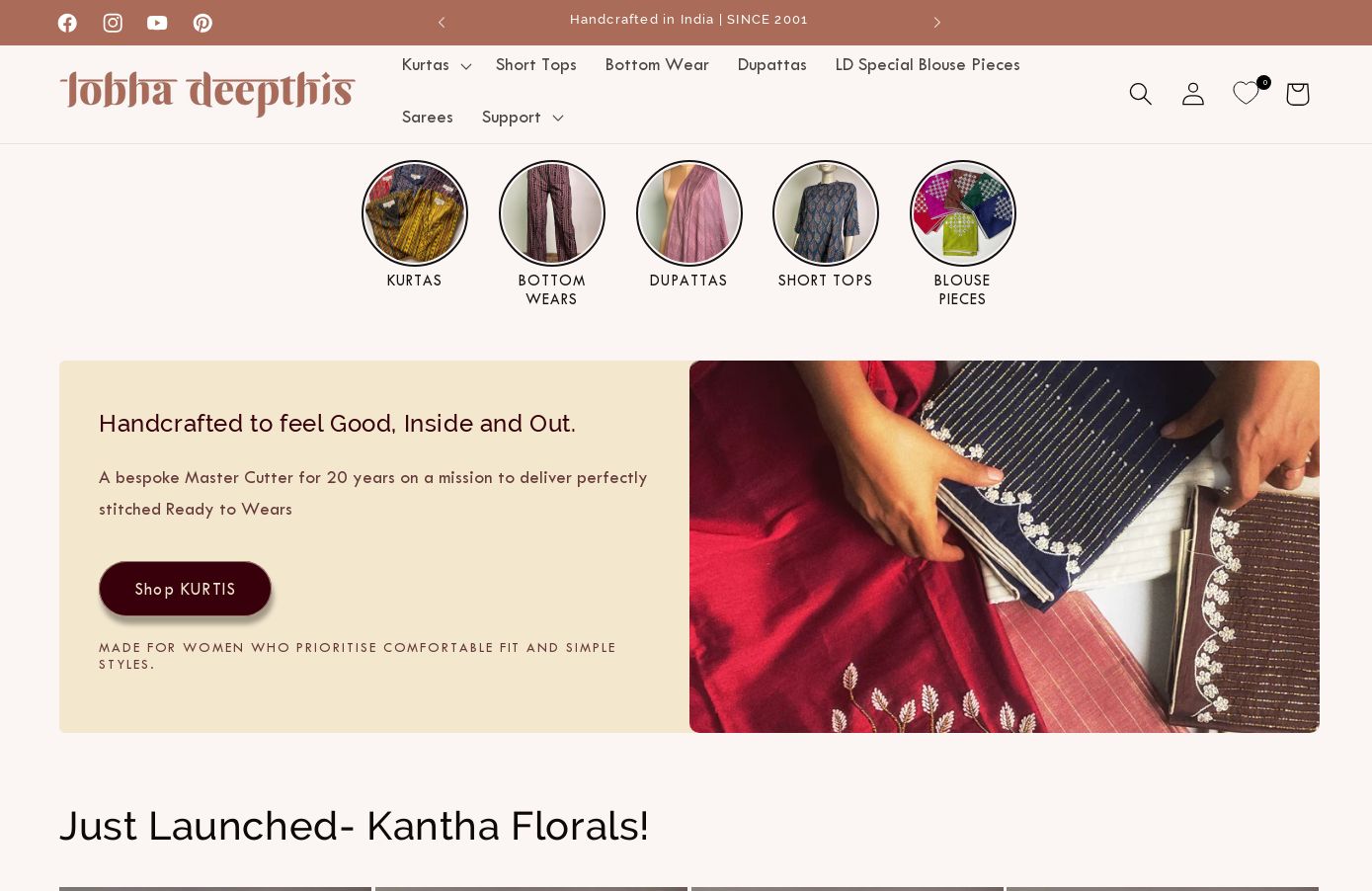 desktop - console - Lobha Deepthis- Handcrafted Size Inclusive Kurtas ...